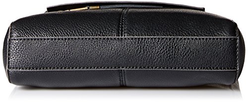 The Sak unisex adult Women's Alameda Leather Crossbody Handbag, Black, One Size US