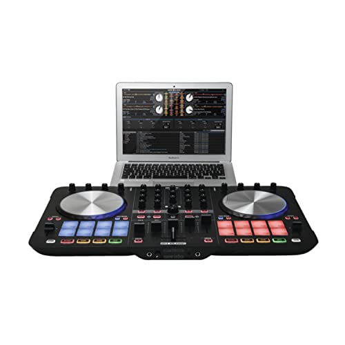 Reloop Beatmix 4, 4-Deck Serato Performance Pad DJ Controller