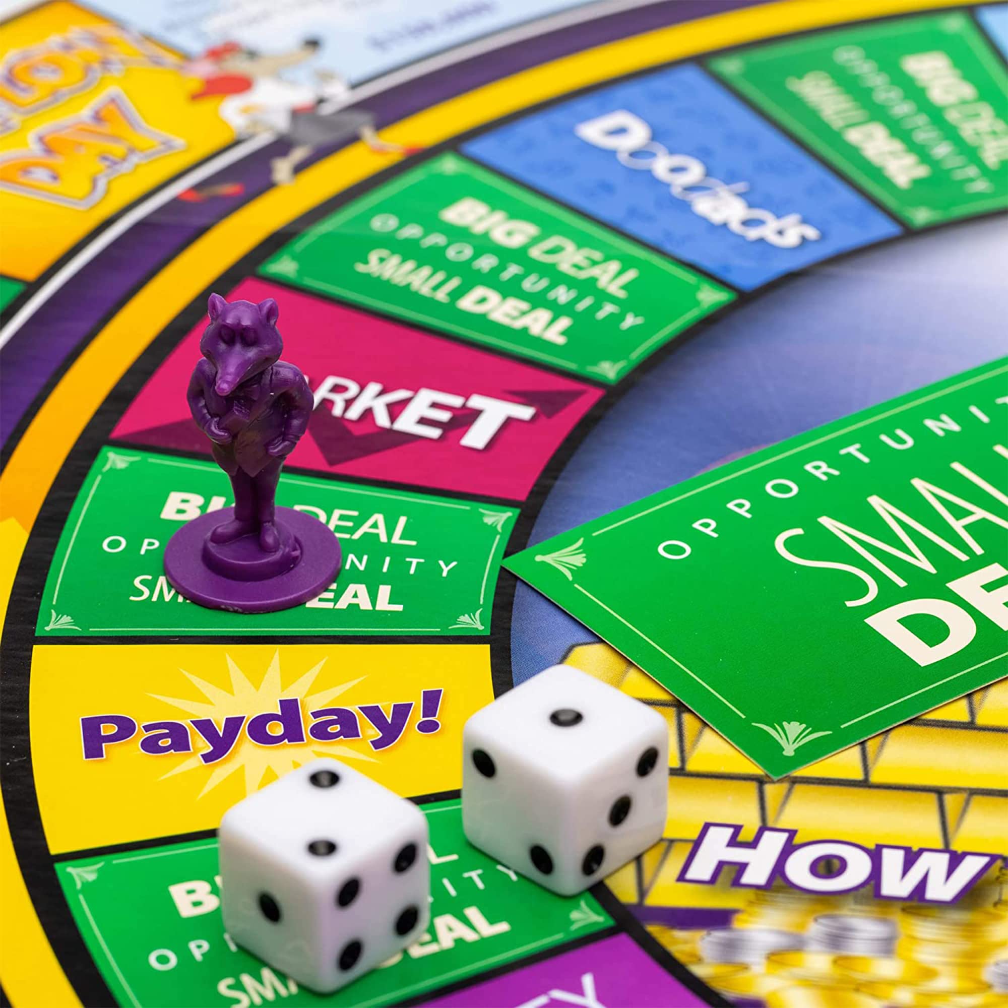 Rich Dad CASHFLOW Educational Board Game with 2020 Update for Learning Business Building and More for Family Financial Literacy