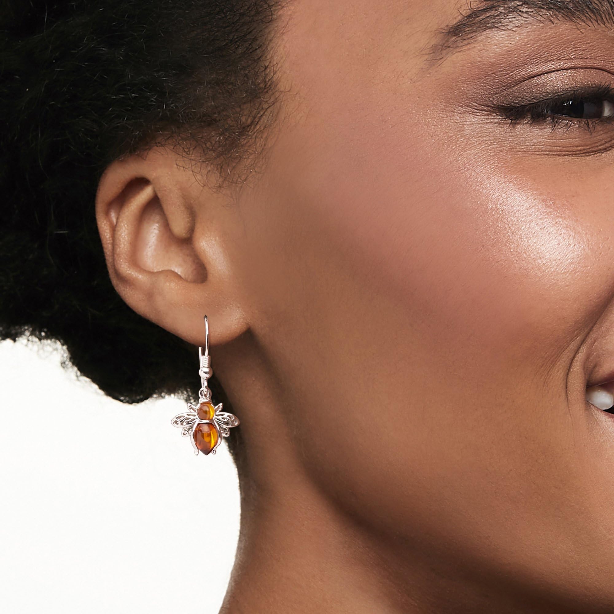 Ross-Simons Bumblebee Earrings in Sterling Silver