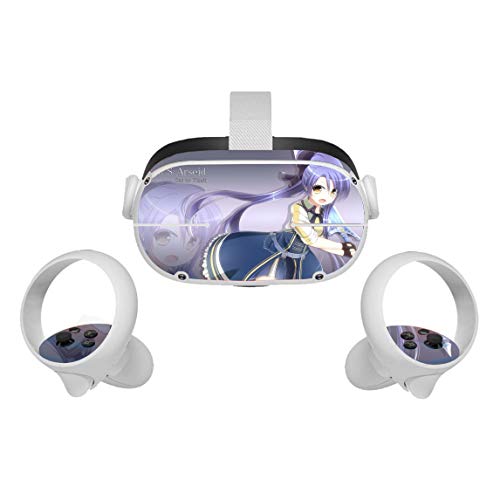 Eiyuu Densetsu Anime Oculus Quest 2 Skin VR 2 Skins Headsets and Controllers Sticker Protective Decal Accessories