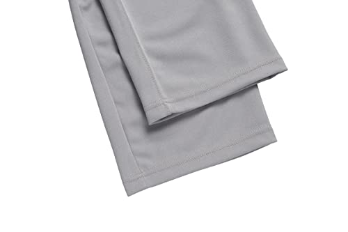 CHAMPRO Boys' X-Large Youth MVP Open Bottom Relaxed Fit Baseball Pants, Grey