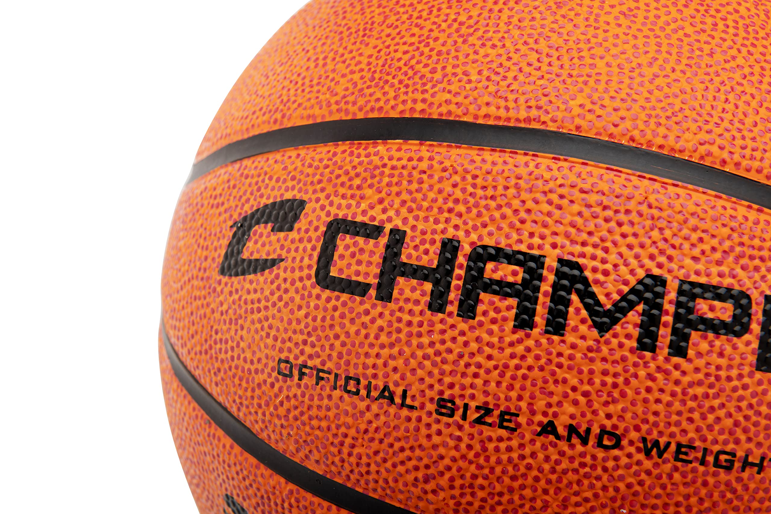 Champro Easy Grip Rubber Basketball, Official (Brown, Regulation)