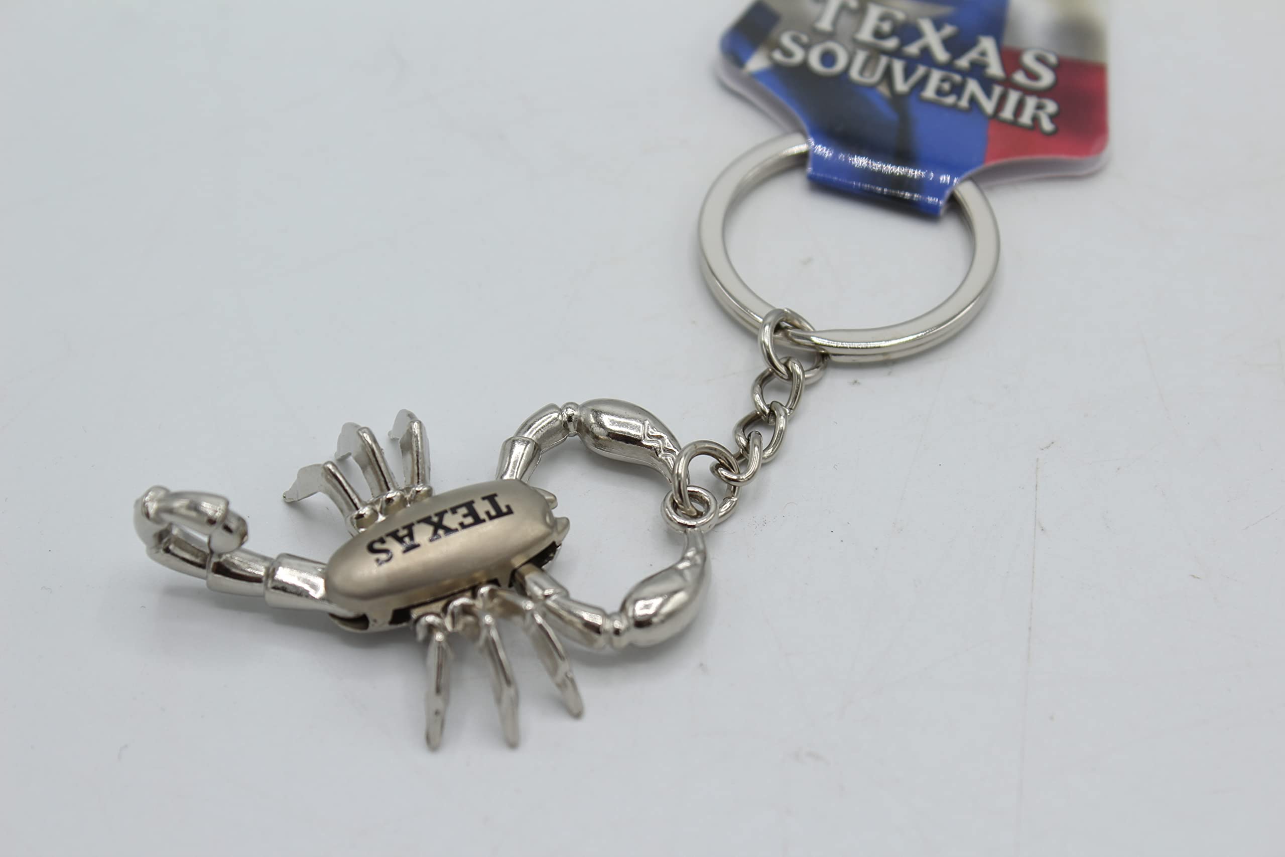 EastMeetsWest Metal Texas Scorpion Key Chain Keychain Handbag Backpack Charm