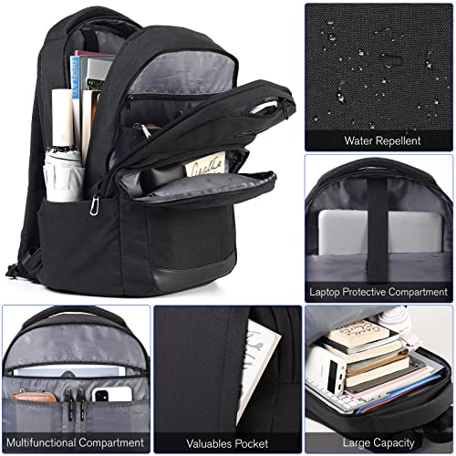School Backpack Bookbag, Laptop Backpack Travel with Usb Charging Port for Men Women Anti Theft Water Resistant College Backpack Fits 17.3 Inch Notebook Over 3 Years Old