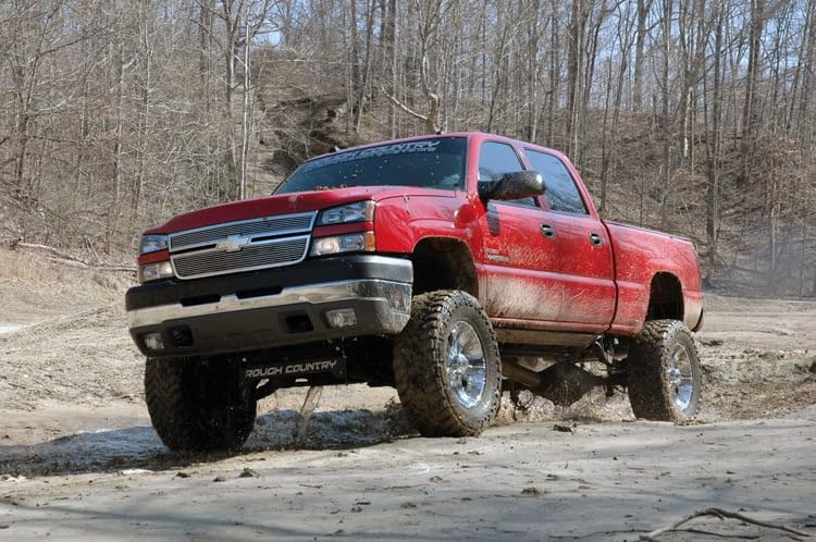 Rough Country 6" Suspension Lift Kit for 2001-2010 Chevy/GMC 2500HD 4WD - 29730A