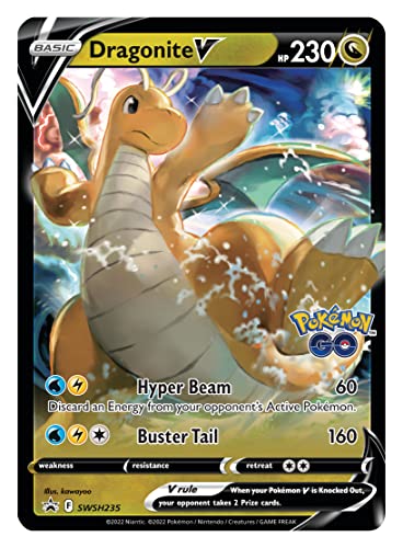 Pokémon TCG: Pokémon GO Premier Deck Holder CollectionDragonite VSTAR