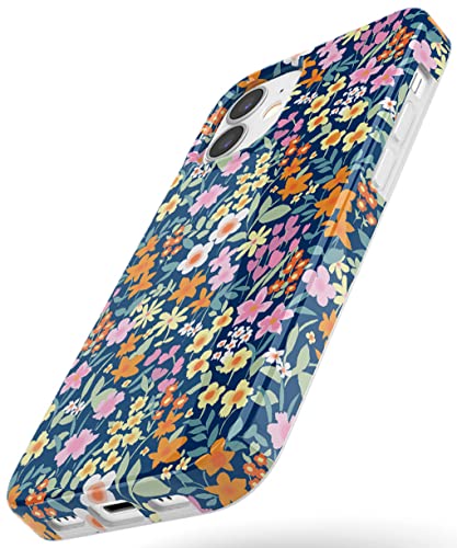 Casely iPhone 11 Case | Full Bloom | Navy Floral Case