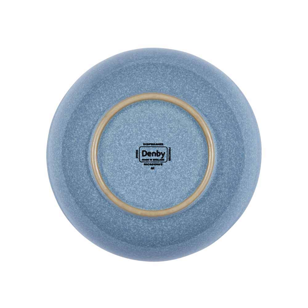 Denby 381048907 Elements 4 Piece Cereal Bowl Set, Blue