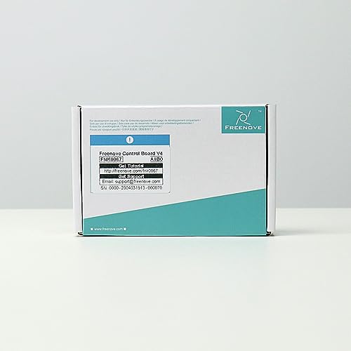 Freenove Control Board V4 (Compatible with Arduino IDE) with USB Type-C Interface, Detailed Instructions, Example Projects and Code