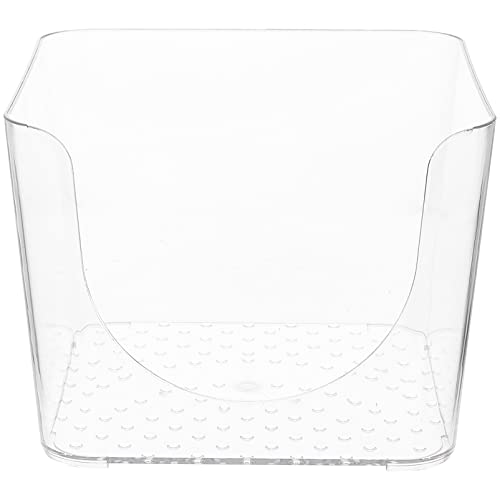 Ipetboom Hedgehog Supplies Hamster Sand Bath Box Acrylic Clear Hamsters Sand Bath Shower Toilet Square Digging Sand Container for Mice Hedgehog Squirrel Gerbils Hamster Accessories