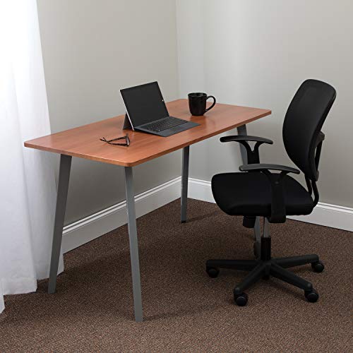 OFM Table Computer Desk, 48, Cherry