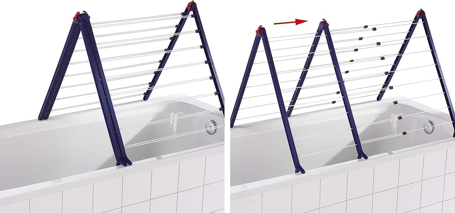 Leifheit 81702 Pegasus V 190 Extendable Bathtub Dryer
