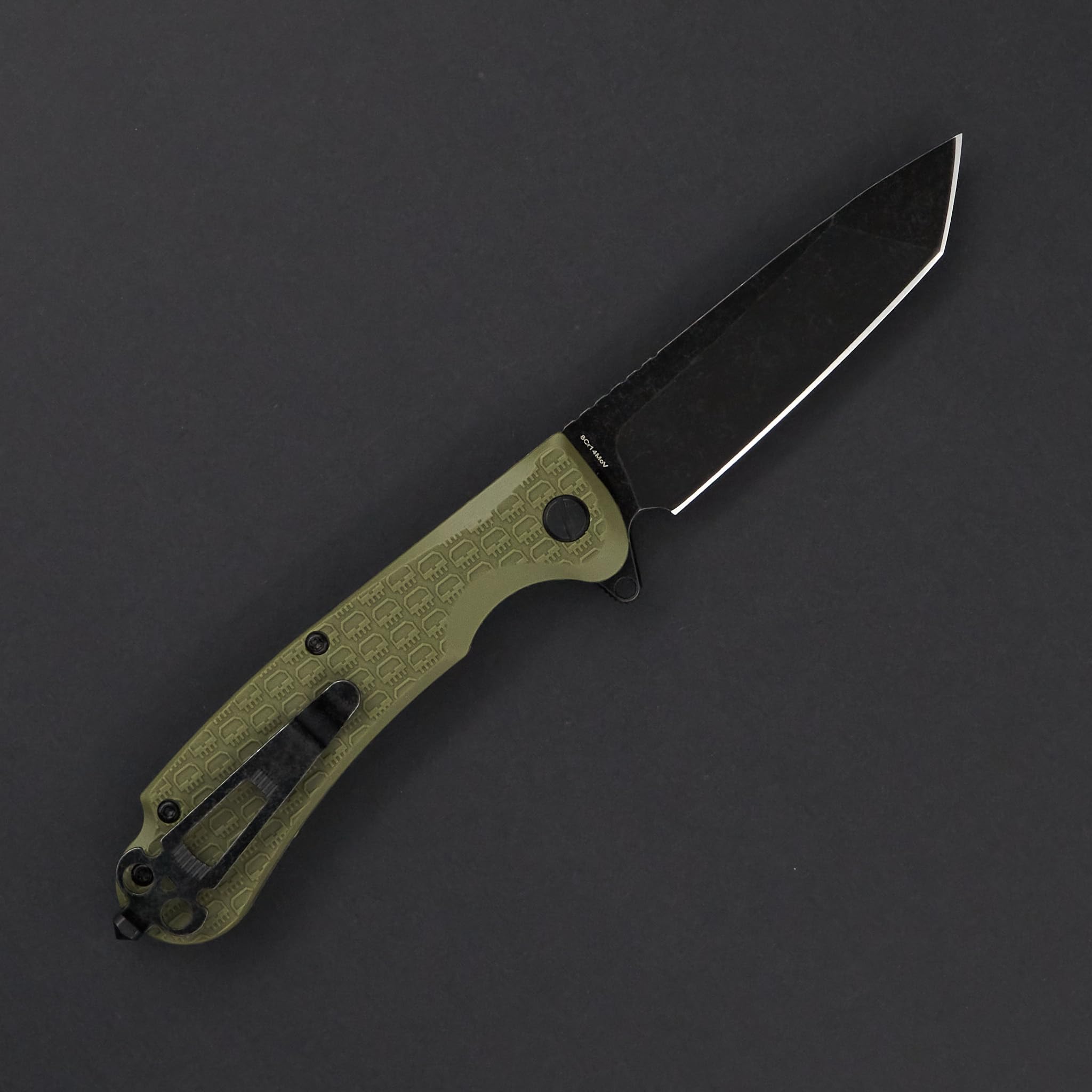Generic Yakuza Discover Line by Daggerr (Olive handle and black stonewashed blade)