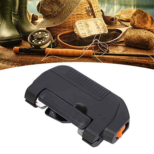 Electric Fishing Line Knotting Tool, ABS Stainless Steel Black Sub Front Wire Winder Fishing Accessories Black