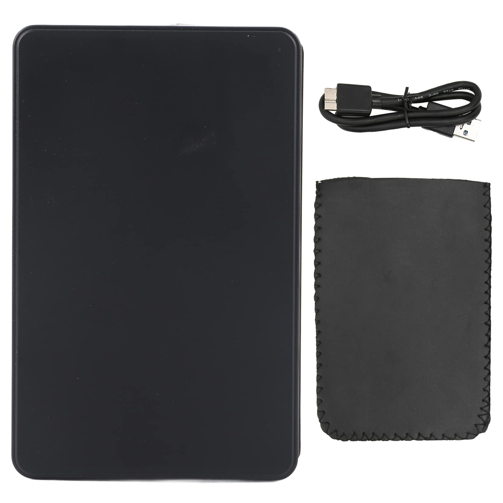 Garsentx Portable External Hard Drive 80GB, 2.5in 3.0 USB Ultrafast Slim Hard Drive for Storage,for Computer, Laptop, PC, Mac, PS3, PS4, Xbox, Smart TV