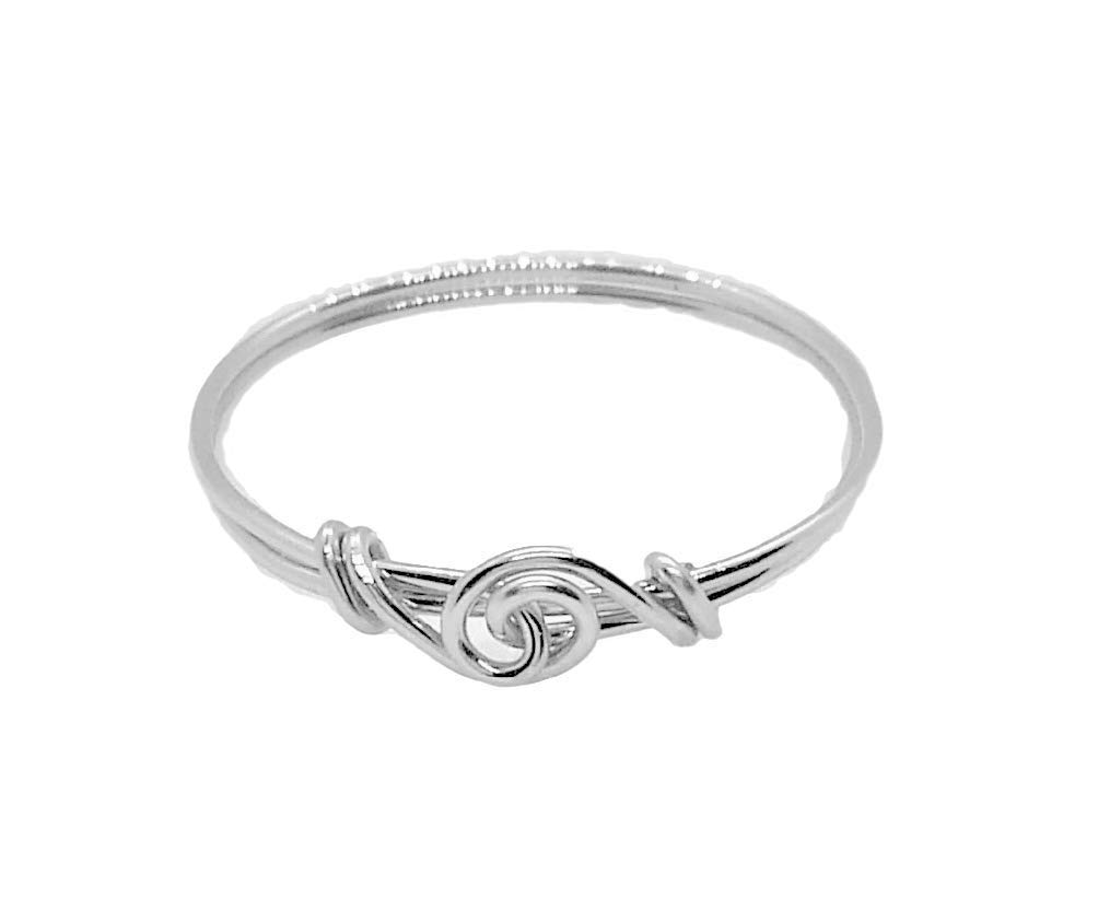 Ring Thumb Ring Pinkie Ring - .925 Sterling Silver or 14 K Gold Filled - Sizes 4, 5, 6, 7, 8, 9, 10, 11, 12