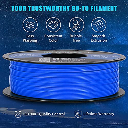 SUNLU PLA+ Filament 1.75mm 10KG PLA Plus 3D Printing Filament for 3D Printer & 3D Pens Tolerance Accuracy +/- 0.02 mm, 11x1KG (3 Colors)
