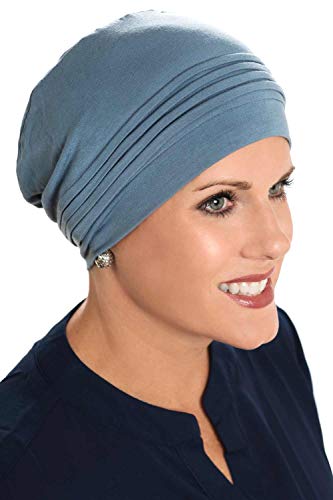 Cardani Couture Cap in Luxury Viscose from Bamboo Luxury Bamboo - Charcoal
