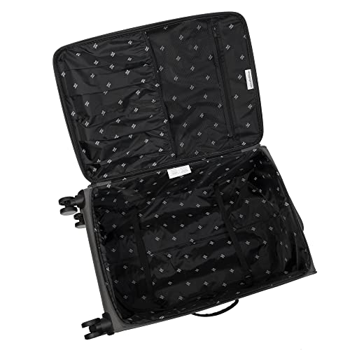 it luggage Citywide 33" Softside Checked 8 Wheel Spinner, Charcoal