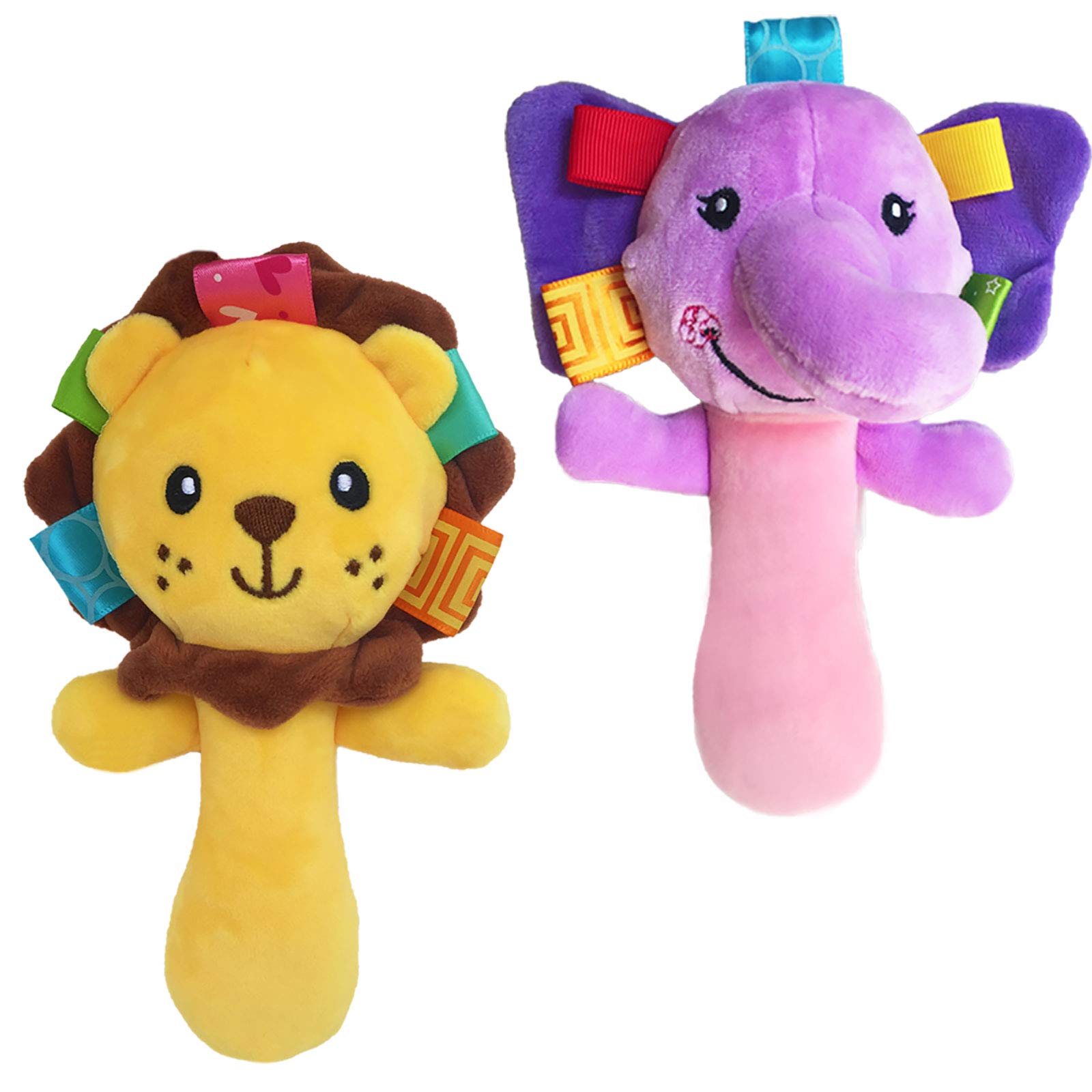 TyNox Balloon Bamboo Man Battle, Handmade Wooden Fencing Puppets,Fast-Paced Balloon Fight,Sticks for 2 Players,Cartoon Stuffed Animal