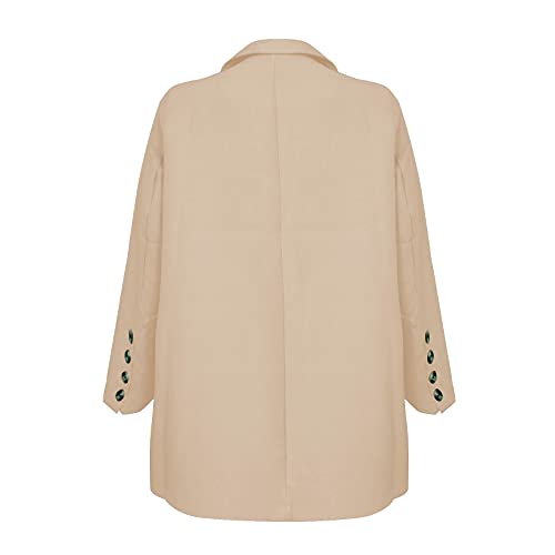 Cardigans Raincoats for Adults Women Rain Jackets for Men Waterproof Rain Jackets for Women Waterproof Black Suits for Men (Beige,XXL)