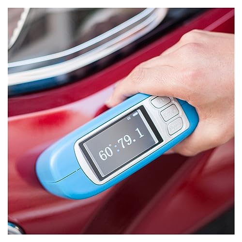 KYKYK Colorimeter, Single Angle Gloss Meter CS-300,High-Precis Surface Glossmeter Tester,0-1000GU,for Paint,Leather,Plastic,Metals,Ceramics,Tile Portable High-Precise Digital Color Analyzer