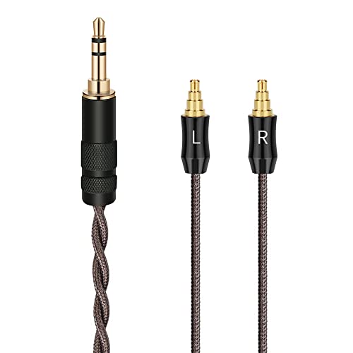gotor Replacement Cable for Sennheiser IE 40 Pro IE40 Pro 7N Silver Plated Copper Extension Cord 1.2m 3.9Feet (3.5mm 3 Pole)