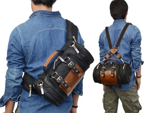 Device AHH17089 Shoulder Bag, Backpack, Body Bag, Waist Bag, Black