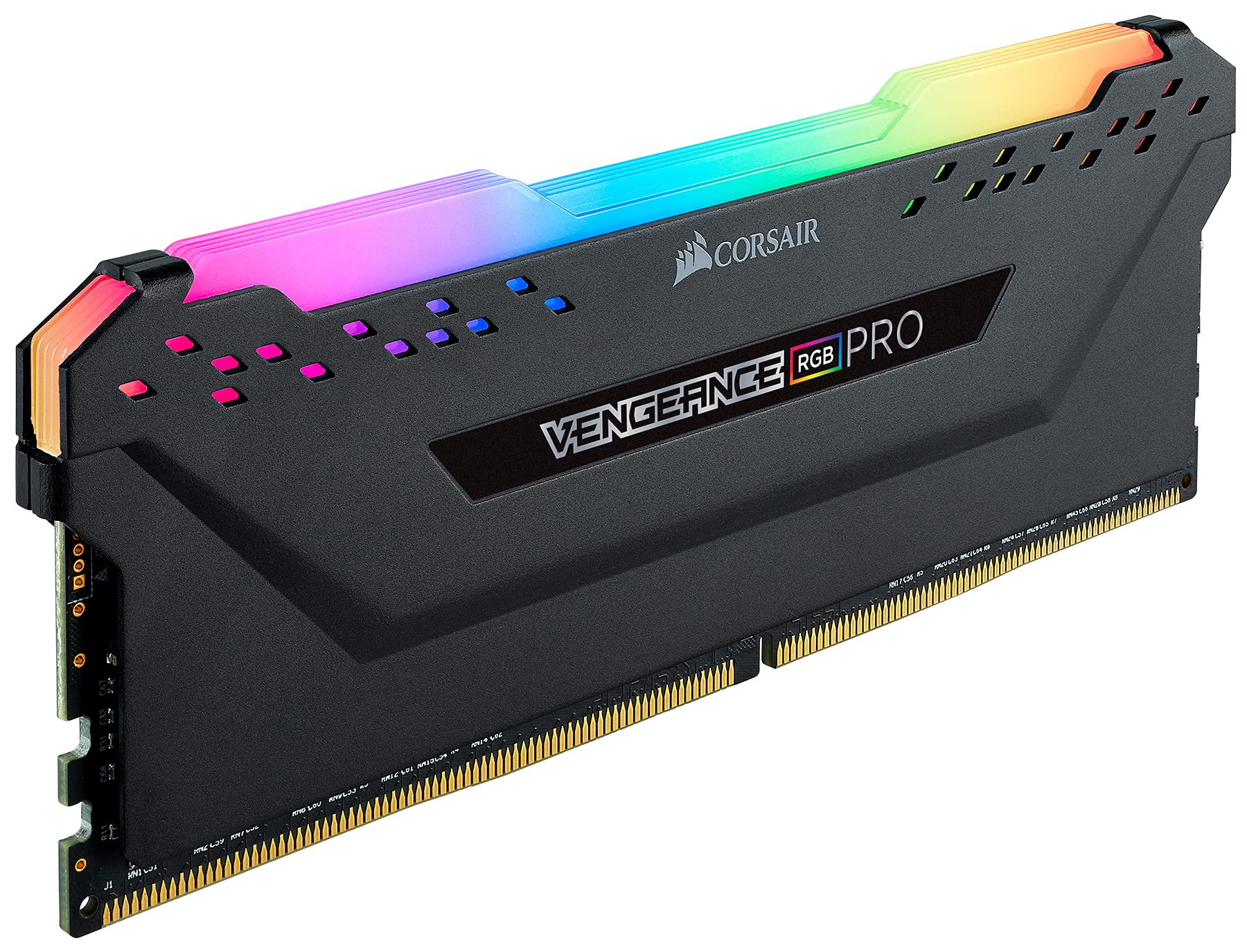 Corsair Vengeance RGB Pro 32GB (2x16GB) DDR4 4000 (PC4-32000) C18 Optimized for AMD X570 – Black