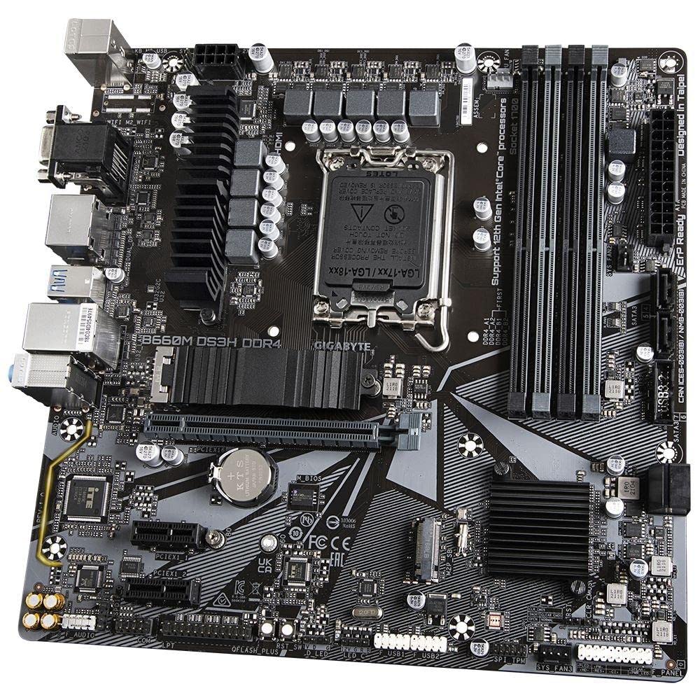 Motherboard B660M DS3H DDR4 (LGA1700/DDR4)