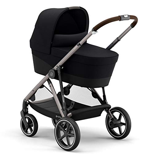 CYBEX Gazelle S Cot, Deep Black , 33x17x24.4 Inch (Pack of 1)