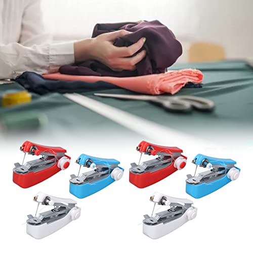 Mini Sewing Machine, Handheld Portable Hand Sewing Machine Handheld Sewing Machine Anti Rust Mini Portable Stitch Stapler for Home Outdoor Travelling