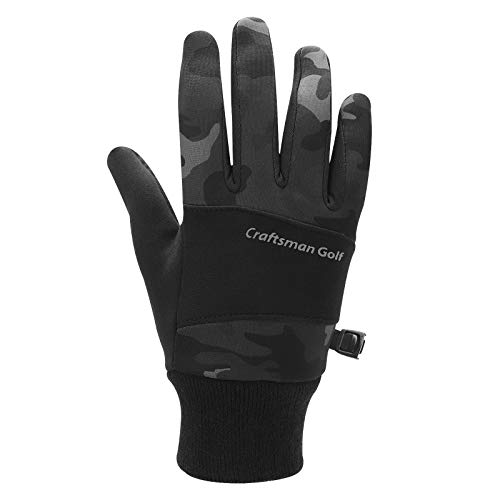 Craftsman Golf Camouflage Winter Soft Touch Screen Golf Gloves One Pair (L)
