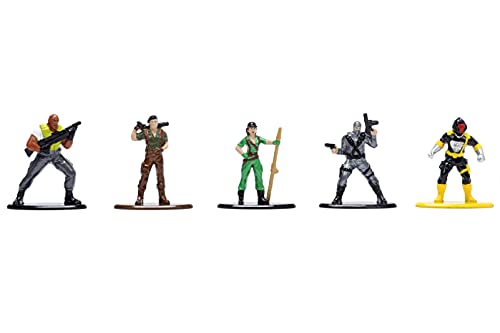 Jada Toys G.I. Joe 1.65" 18-Pack Die-cast Figures, Toys for Kids and Adults, 32913