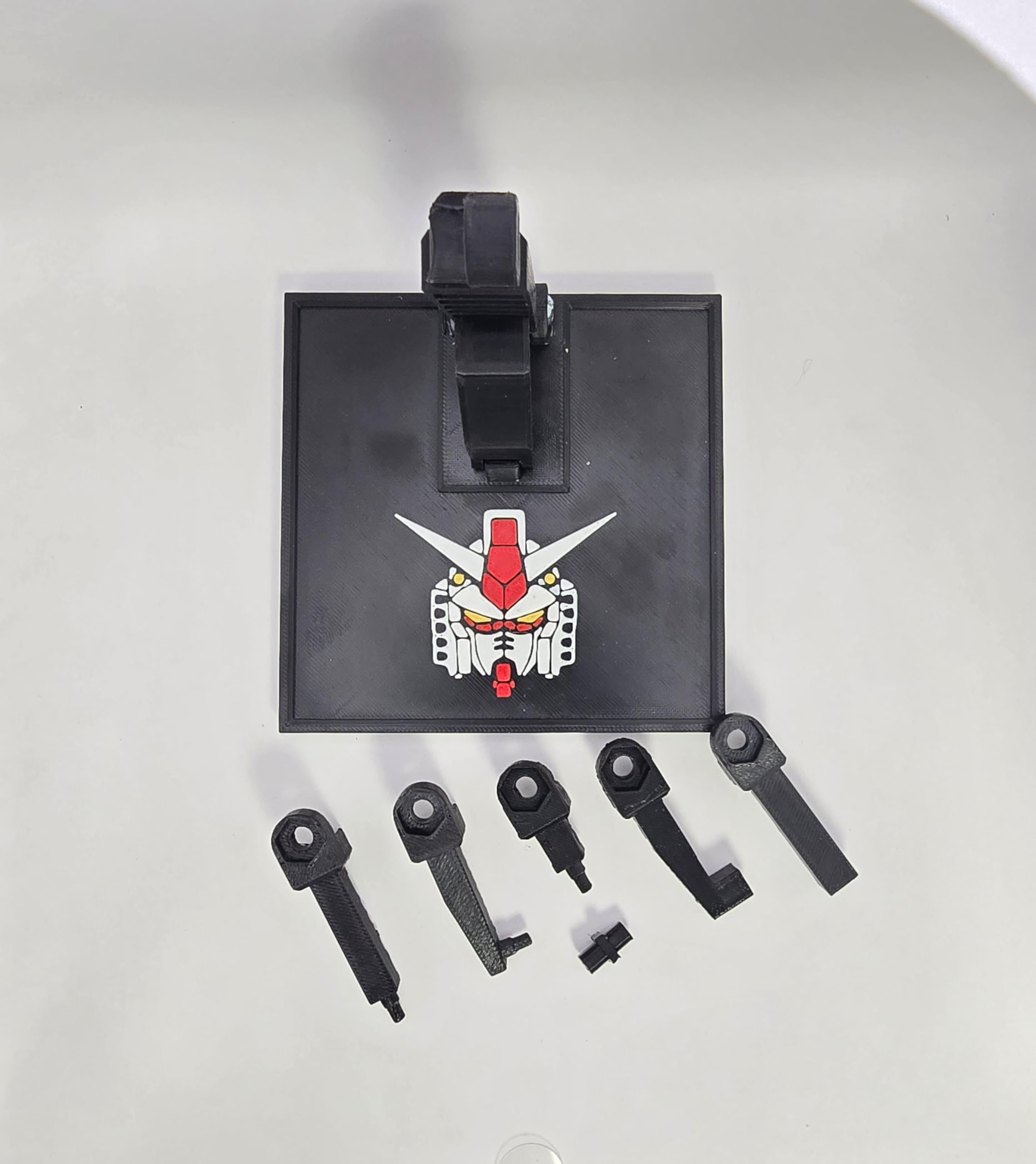 L&D Creations Gundam Stand Wall Mount HG RG MG 1/144 1/100 Scale Model Kit