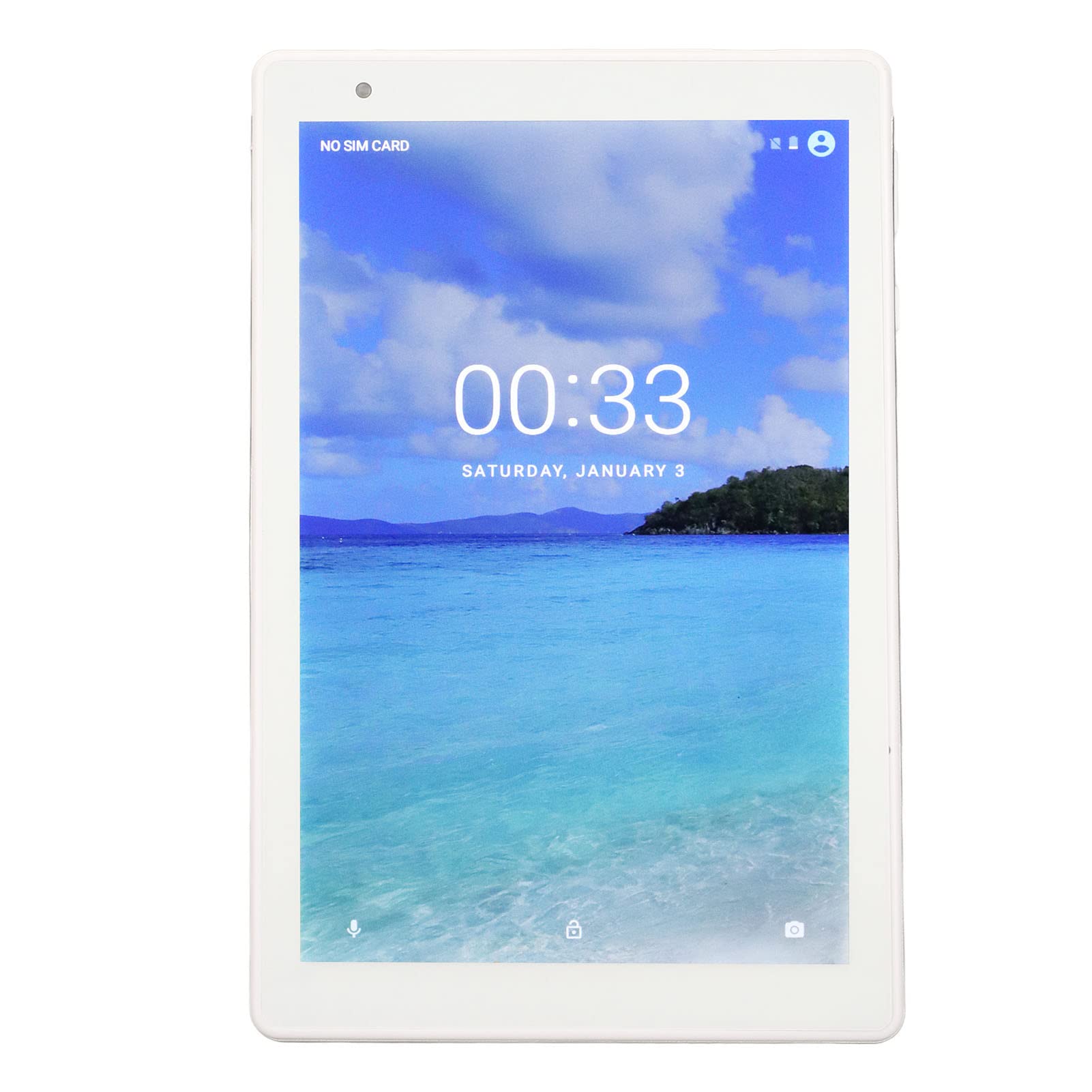 DAUZ 8.1 Inch Tablet, 100-240V 4GB RAM 64GB ROM Calling Tablet 2.4G 5G WiFi 720x1280 Resolution 2MP Front 5MP Rear for Watching for Android 10 (US Plug)