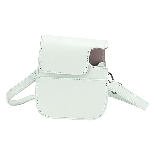 DAUZ Camera Case, SkinFriendly AntiScratch Adjustable Camera Bag with Stickers for Mini 12 (Mint Green)