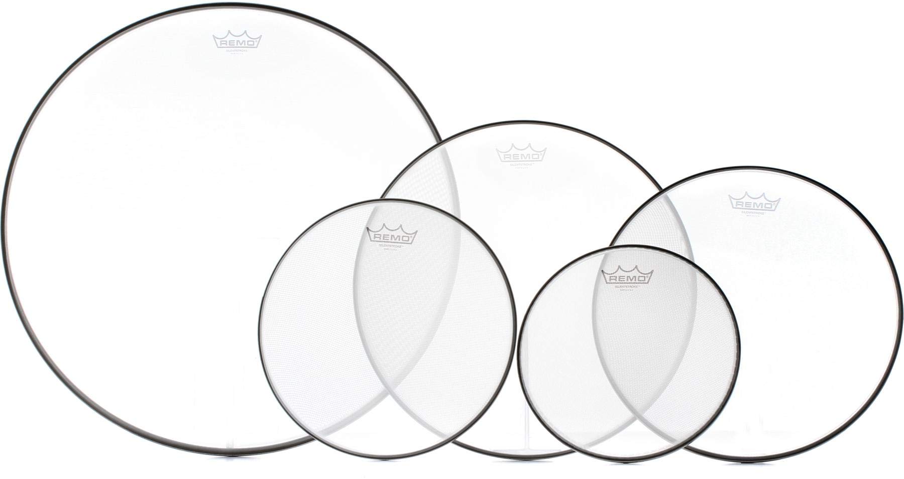 Remo Propack Silentstroke 10", 12", 16", 22" with Free 14" (PP2310-SN-U)