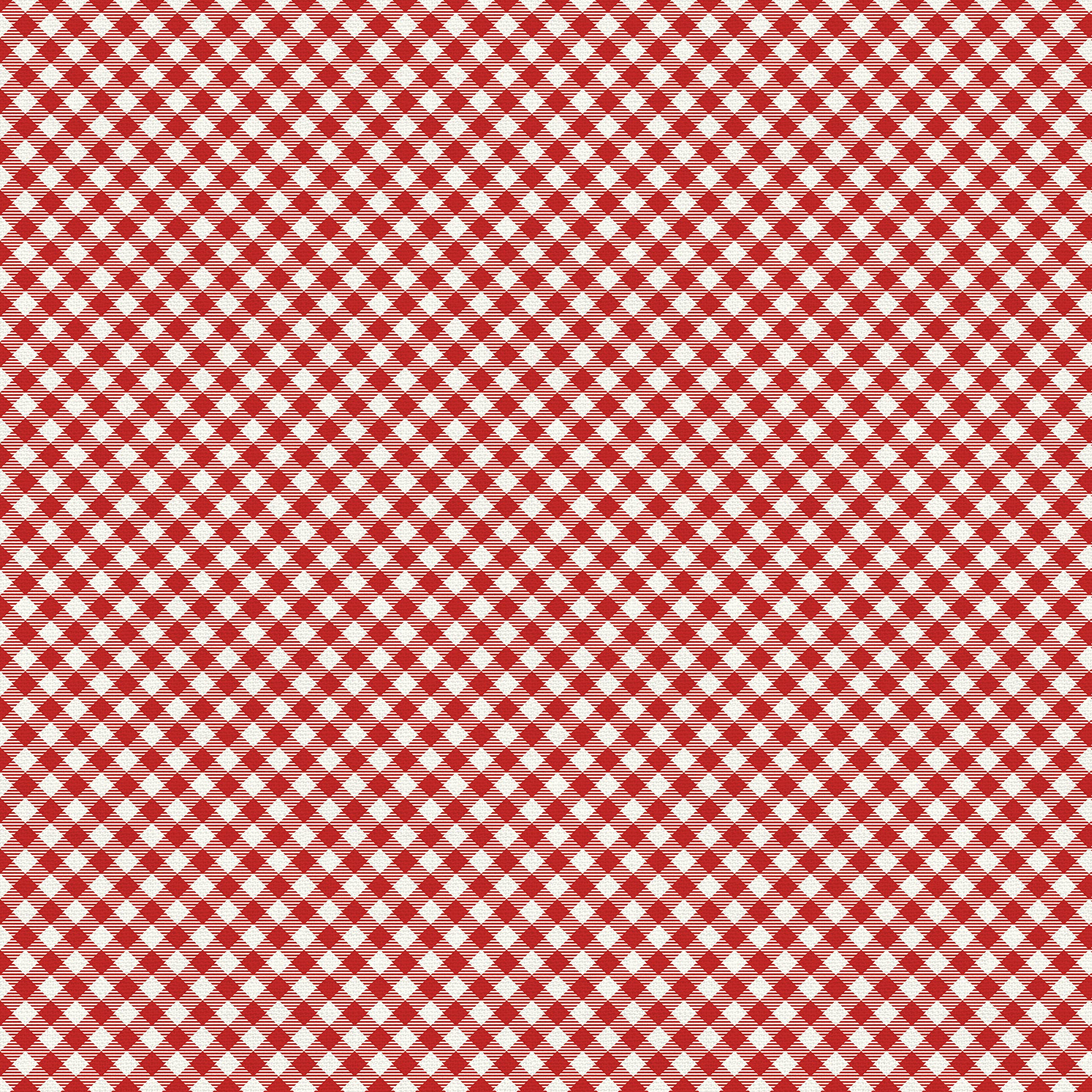 PBS Fabrics Buffalo Check Gingham, Red, Quilter's Cotton by The Yard