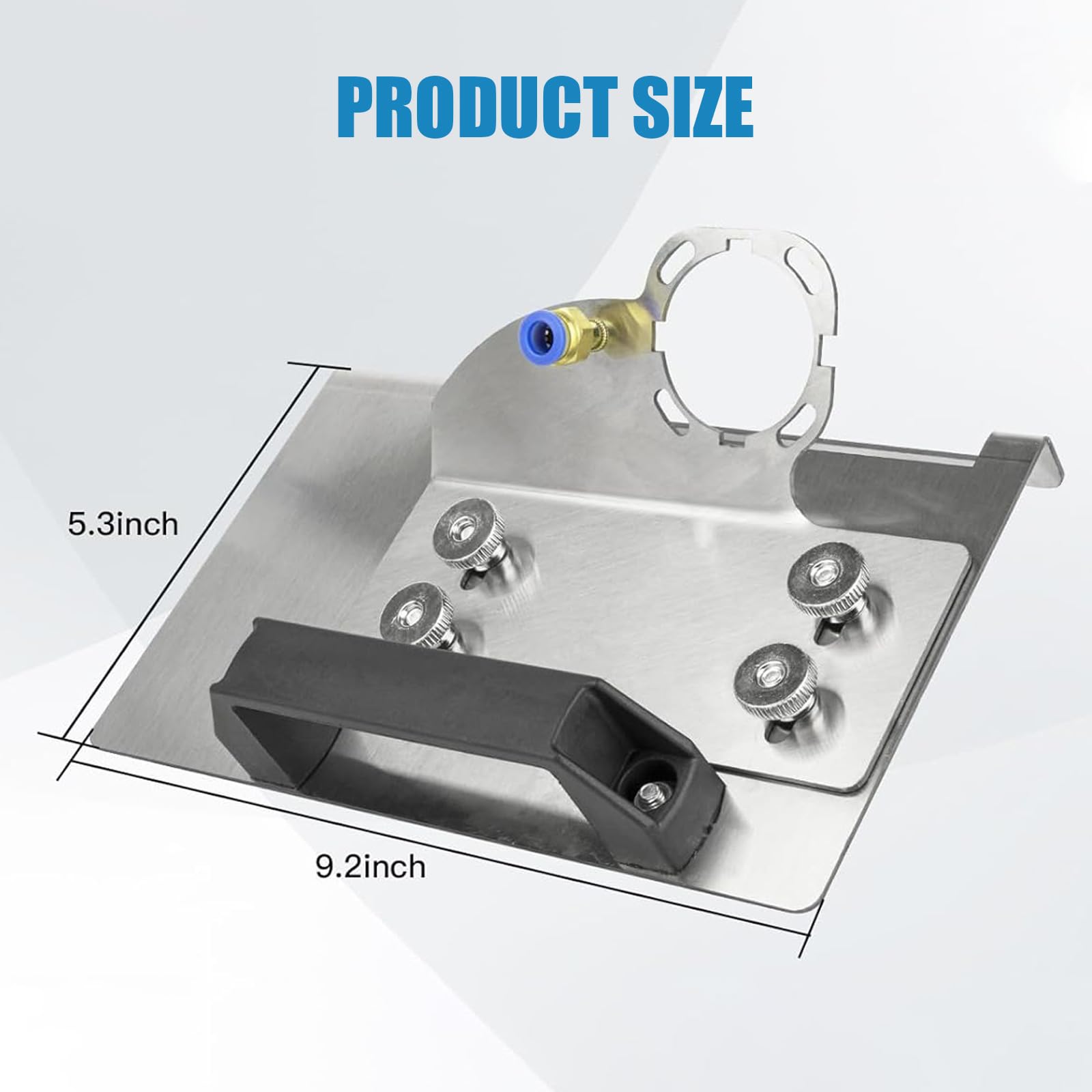 Generic 45 Degree Tile Chamfering Tool, Angle Grinder Stand for Tile 45° Chamfer Cutting, 9.2 Inch Angle Grinder Stand Angle Grinder Tool Angle Grinder Holder for 100-Type Angle Grinders (1 PC)
