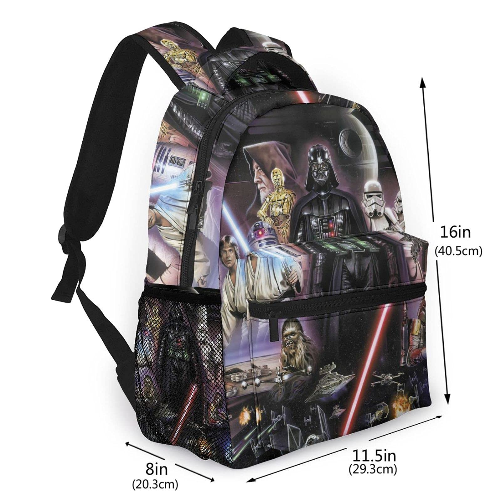 Casual Backpack Durable Water Resistant Bookbag For Teens