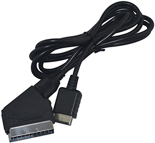 CHILDMORY 1.8m 6Ft RGB SCART Wire Cable TV AV for Playstation 2 PS2 PS3 Line Console（Not for HDMI）