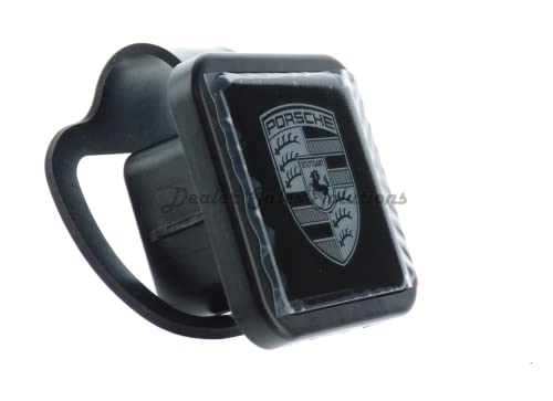 Porsche Cayenne Black Tow Hitch Cover