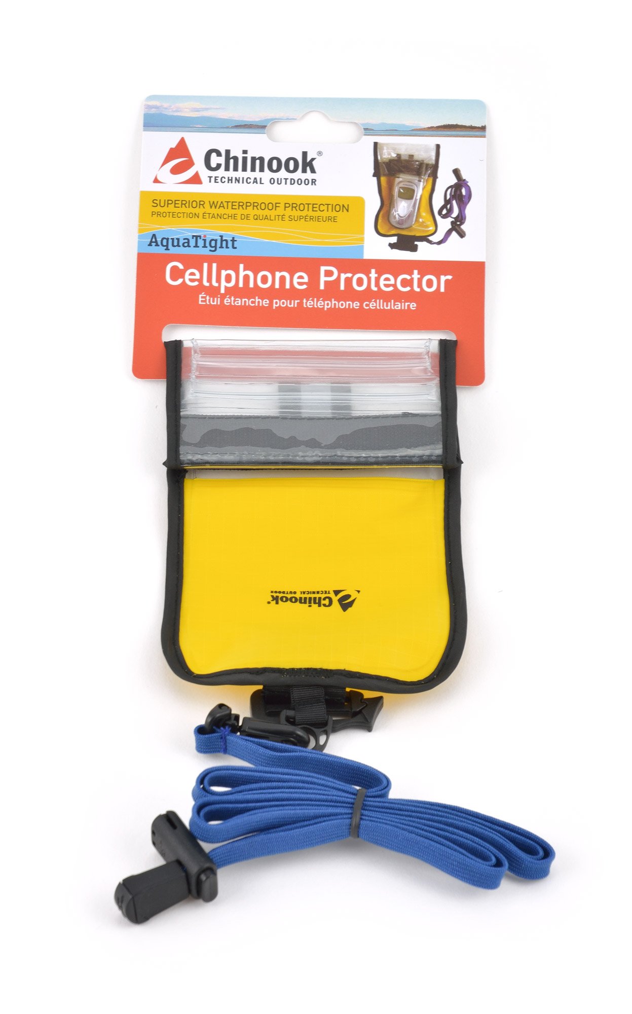 Chinook AquaTight Waterproof Cell Phone Case, Yellow