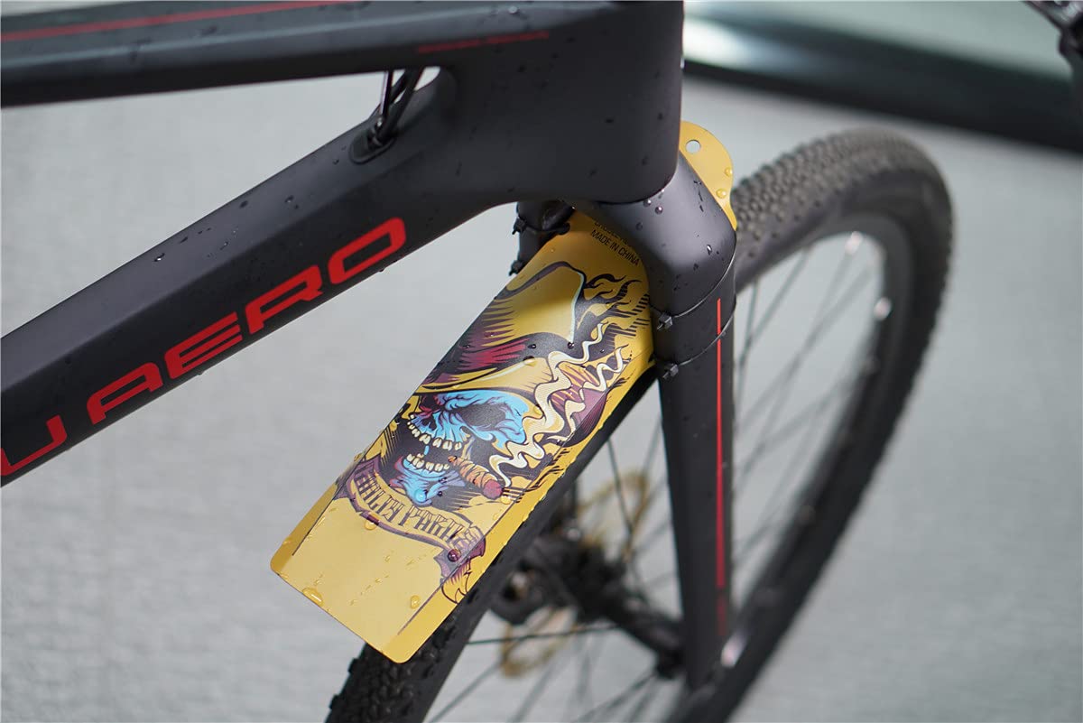 CNC Mountain Bike Fenders MTB Mud Guard 26", 27.5", 29" ， Rear Saddle Fender MTB Saddle Mudguard