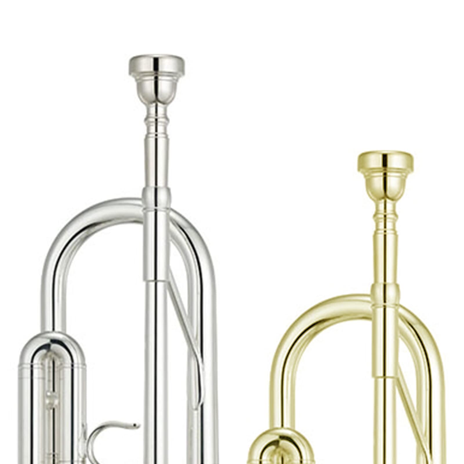Cheerock 3Pack Trumpet Mouthpiece 3C 5C 7C Trumpet Accessories, Brass Trumpet Mouthpiece Set Suitable for Beginners and Professional Players (Gold)