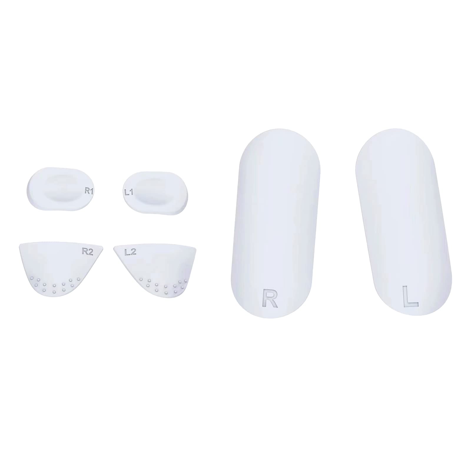 FASTSNAIL Silicone Controller Pad for PS VR2,4 in 1 Accessories Kit for PS VR2 Controller with Anti-Slip Handle Cover Grip Protection