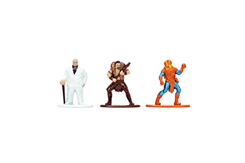 Jada Toys Marvel Spider-Man 18-Pack Series 8 Die-cast Figures, Toys for Kids and Adults