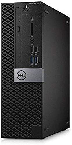 Dell Optiplex 5050 SFF Buisness PC, Intel Quad Core i7-6700 up to 4.0GHZ, 16G DDR4, 256G SSD, DVD, DP, HDMI, WiFi, BT, Windows 10 Pro 64 Bit-Multi-Language Supports English/Spanish/French(Renewed)